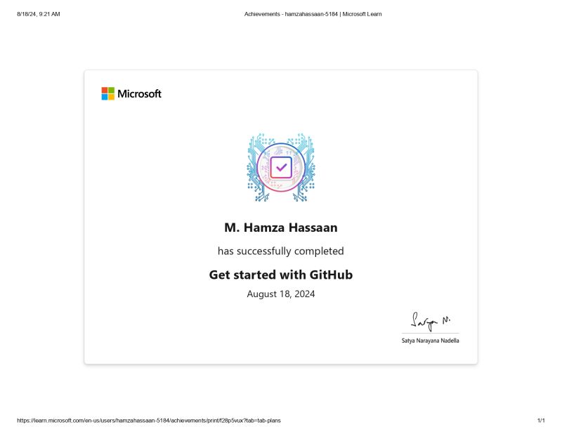 Muhammad Hamza Hassaan on LinkedIn: #github #microsoft #versioncontrol ... Muhammad Hamza Hassaan on LinkedIn: #github #microsoft #versioncontrol ...