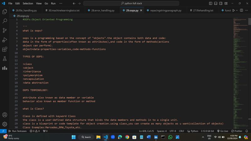 Rajesh Katroth on LinkedIn: Task 28 Practice oops concept Kiran Sagar ... Rajesh Katroth on LinkedIn: Task 28 Practice oops concept Kiran Sagar ...