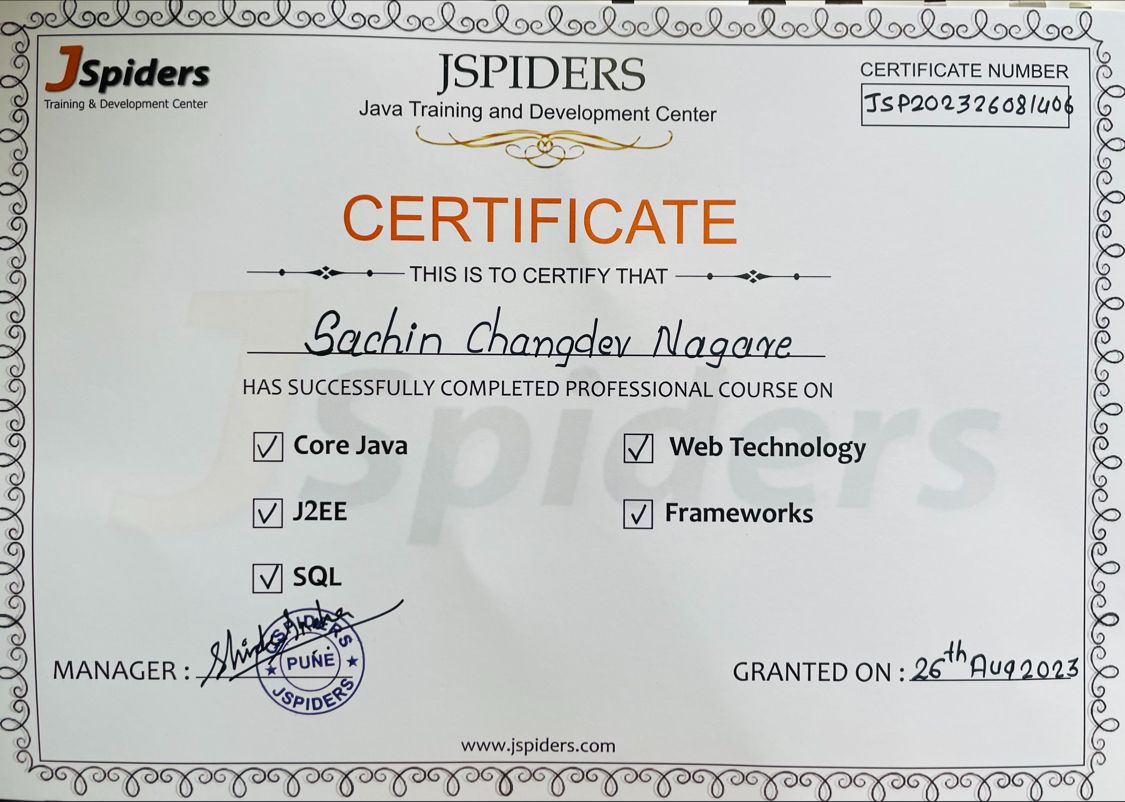 Sachin Nagare on LinkedIn: Hi there! Just finished an Offline course of ... Sachin Nagare on LinkedIn: Hi there! Just finished an Offline course of ...