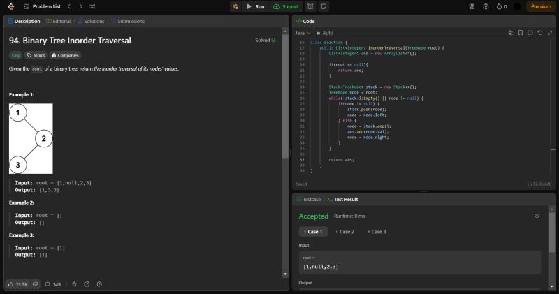 Khushi Agarwal on LinkedIn: 🚀 Just conquered another LeetCode challenge ... Khushi Agarwal on LinkedIn: 🚀 Just conquered another LeetCode challenge ...