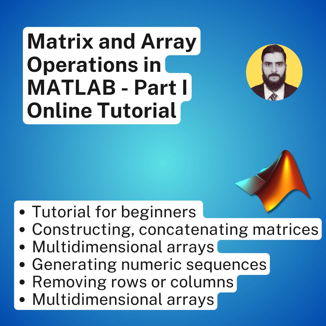 AlgorithmMinds on LinkedIn: 🔴MATLAB Tutorial - Matrix and Array ... AlgorithmMinds on LinkedIn: 🔴MATLAB Tutorial - Matrix and Array ...