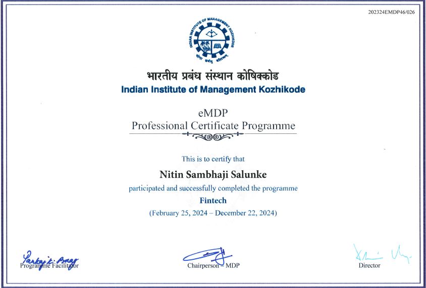 Nitin Sambhaji Salunke on LinkedIn: Learning never ends. | 14 comments Nitin Sambhaji Salunke on LinkedIn: Learning never ends. | 14 comments