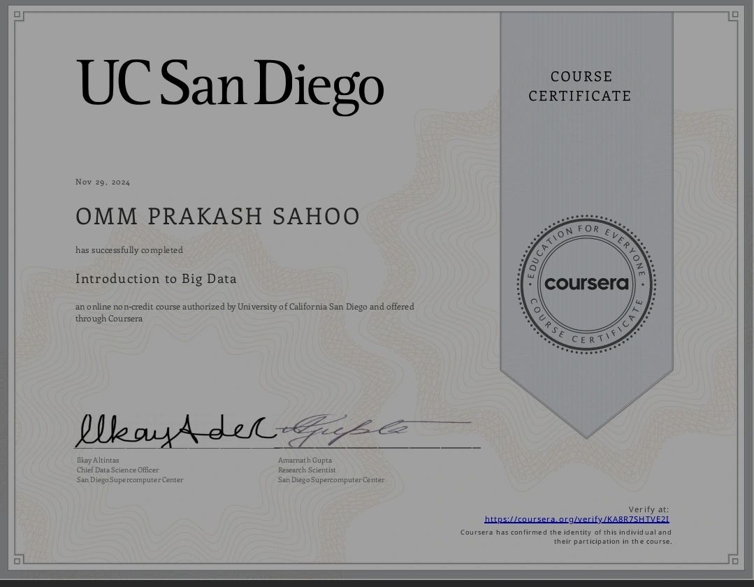 #coursera #bigdata #ucsandiego #datascience #dataanalytics… | OMM ... #coursera #bigdata #ucsandiego #datascience #dataanalytics… | OMM ...