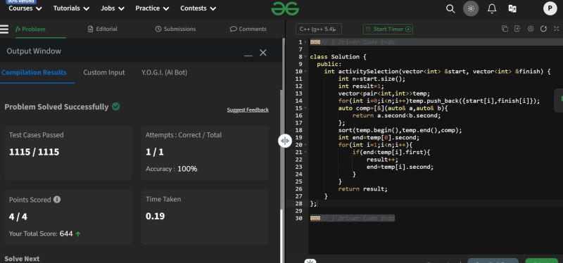 #160daysofcode #greedyalgorithm #sorting #efficientcoding # ... #160daysofcode #greedyalgorithm #sorting #efficientcoding # ...