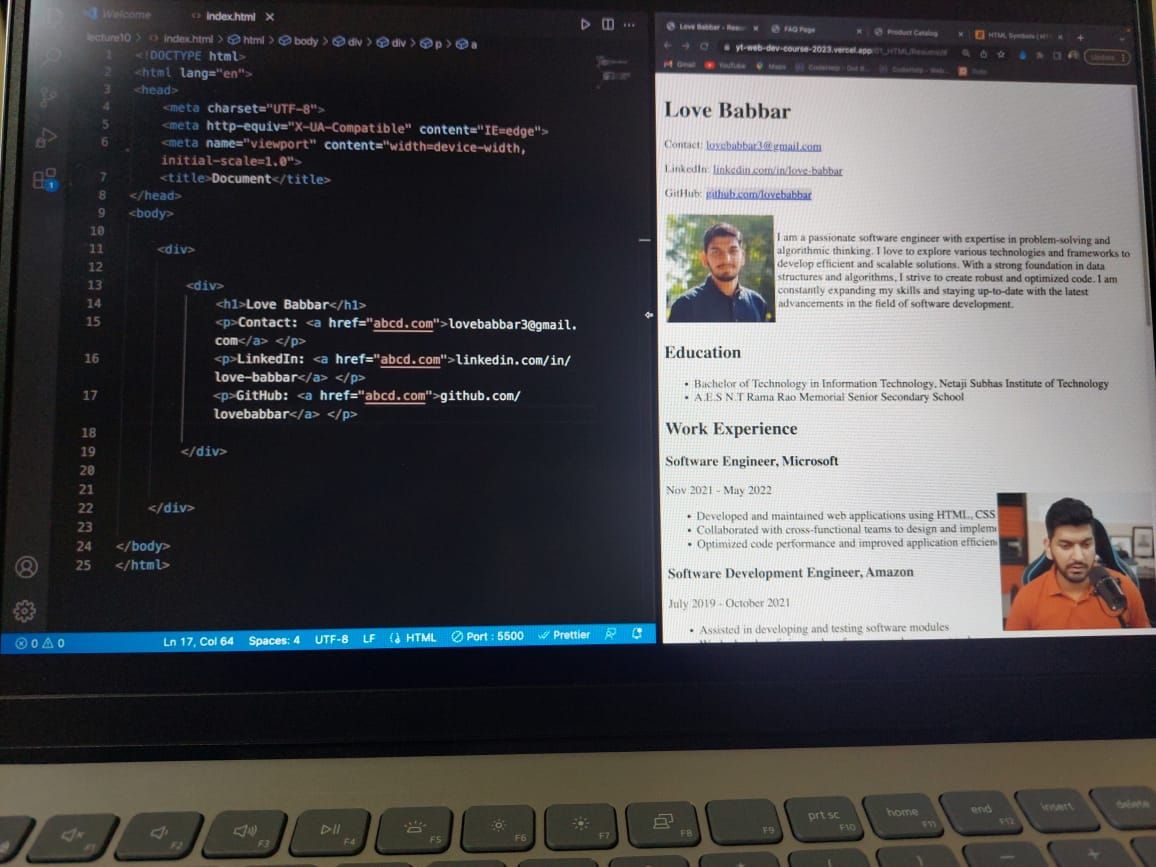 Namrata Mali on LinkedIn: #day13 #codehelp #html #development # ... Namrata Mali on LinkedIn: #day13 #codehelp #html #development # ...