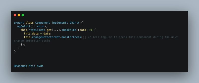 Mohamed Aziz Aydi on LinkedIn: #onpush #rxjs #angular #typescript Mohamed Aziz Aydi on LinkedIn: #onpush #rxjs #angular #typescript
