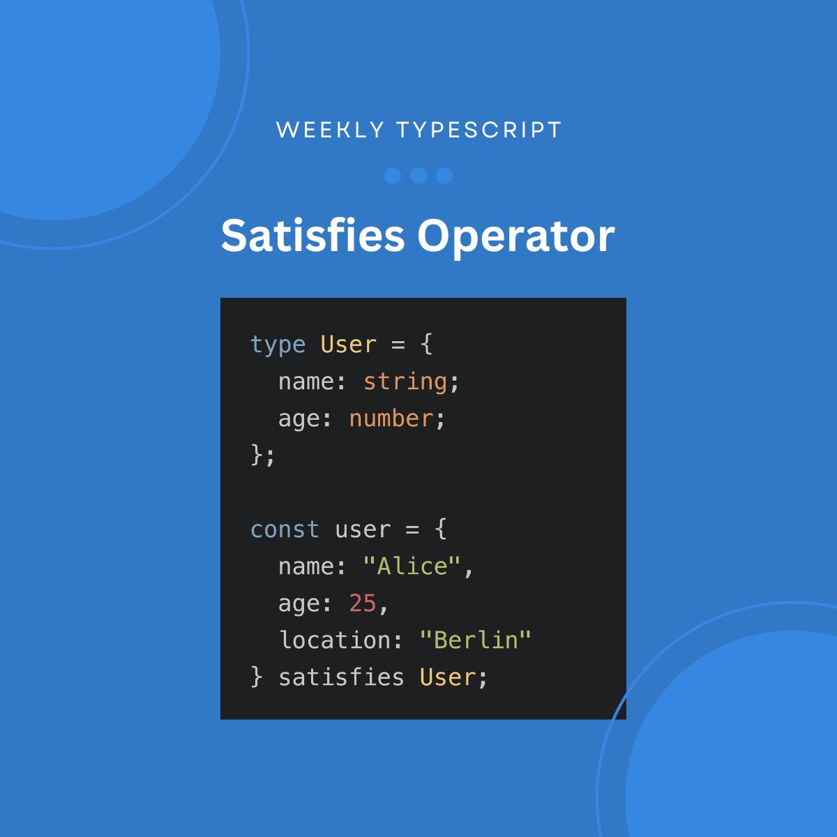 Dominik N. on LinkedIn: #weeklytypescript #typescript #javascript # ... Dominik N. on LinkedIn: #weeklytypescript #typescript #javascript # ...