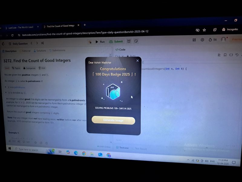 #100daysofcode #leetcode #codingjourney #consistency #selfcare ... #100daysofcode #leetcode #codingjourney #consistency #selfcare ...