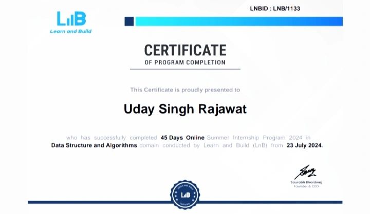 Uday Singh Rajawat on LinkedIn: #c #datastructures #algorithms # ... Uday Singh Rajawat on LinkedIn: #c #datastructures #algorithms # ...
