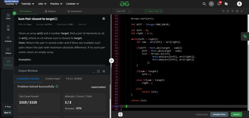 Sujay Gangan on LinkedIn: #codingchallenge #dsa #java #geeksforgeeks # ... Sujay Gangan on LinkedIn: #codingchallenge #dsa #java #geeksforgeeks # ...