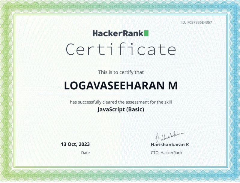 Logavaseeharan M on LinkedIn: #javascript #javascriptdeveloper # ... Logavaseeharan M on LinkedIn: #javascript #javascriptdeveloper # ...