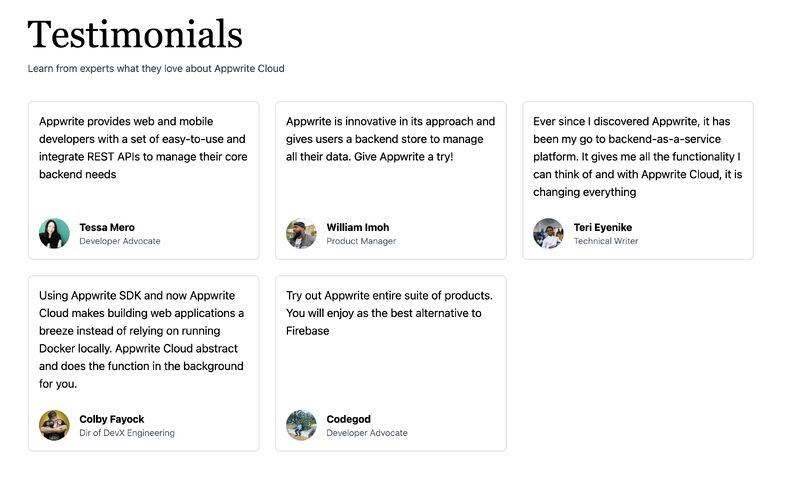teri eyenike on LinkedIn: Have you considered using Appwrite BaaS ... teri eyenike on LinkedIn: Have you considered using Appwrite BaaS ...