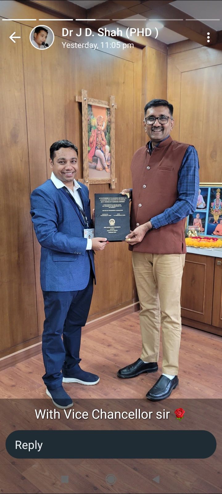 congratulations to Dr J D Shah | Ashish R. Soni congratulations to Dr J D Shah | Ashish R. Soni