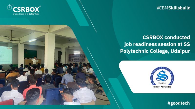 CSRBOX on LinkedIn: #ibm_skillsbuild #empoweringyouth #jobreadiness # ... CSRBOX on LinkedIn: #ibm_skillsbuild #empoweringyouth #jobreadiness # ...