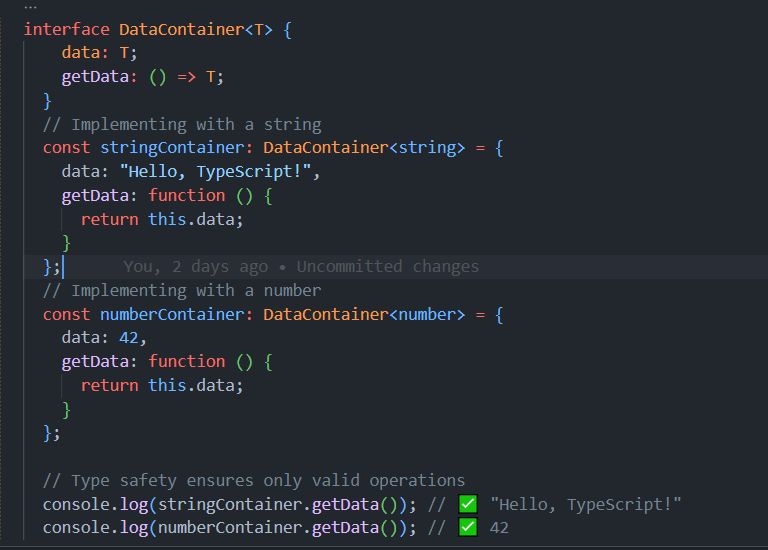 Ahmad Sabbah on LinkedIn: Mastering Generic Interfaces in TypeScript ... Ahmad Sabbah on LinkedIn: Mastering Generic Interfaces in TypeScript ...