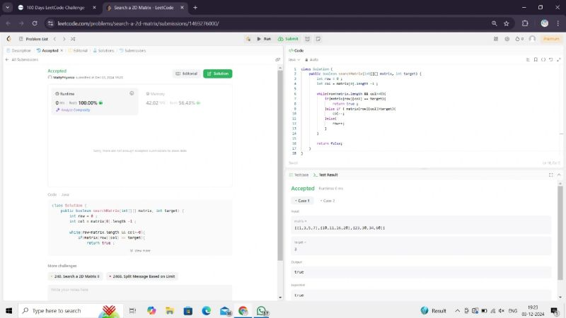 Priyanka Maity on LinkedIn: #100daysofleetcodechallenge #java #leetcode ... Priyanka Maity on LinkedIn: #100daysofleetcodechallenge #java #leetcode ...