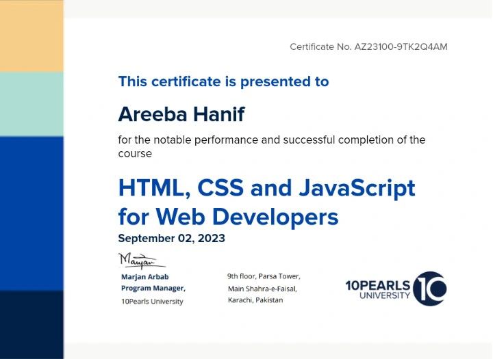 Areeba Hanif on LinkedIn: #webdevelopment #html #css #javascript # ... Areeba Hanif on LinkedIn: #webdevelopment #html #css #javascript # ...