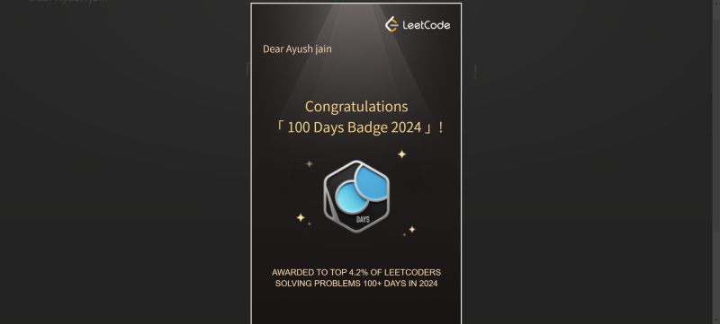Ayush Jain on LinkedIn: #leetcode #achievement #problemsolving # ... Ayush Jain on LinkedIn: #leetcode #achievement #problemsolving # ...