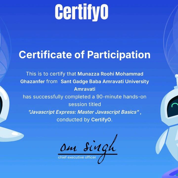 #javascript #certifyo #learningjourney #skilldevelopment # ... #javascript #certifyo #learningjourney #skilldevelopment # ...