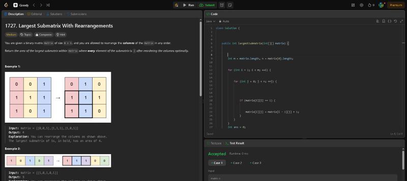 #leetcode #javadeveloper #problemsolving #greedyalgorithms #codinglife ... #leetcode #javadeveloper #problemsolving #greedyalgorithms #codinglife ...