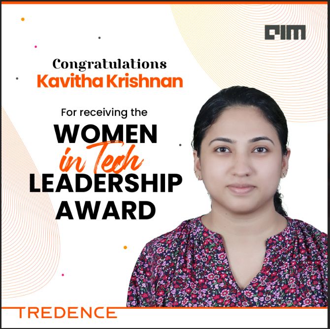 Kavitha Krishnan M on LinkedIn: #tredence #analyticsindiamagazine #ai # ... Kavitha Krishnan M on LinkedIn: #tredence #analyticsindiamagazine #ai # ...