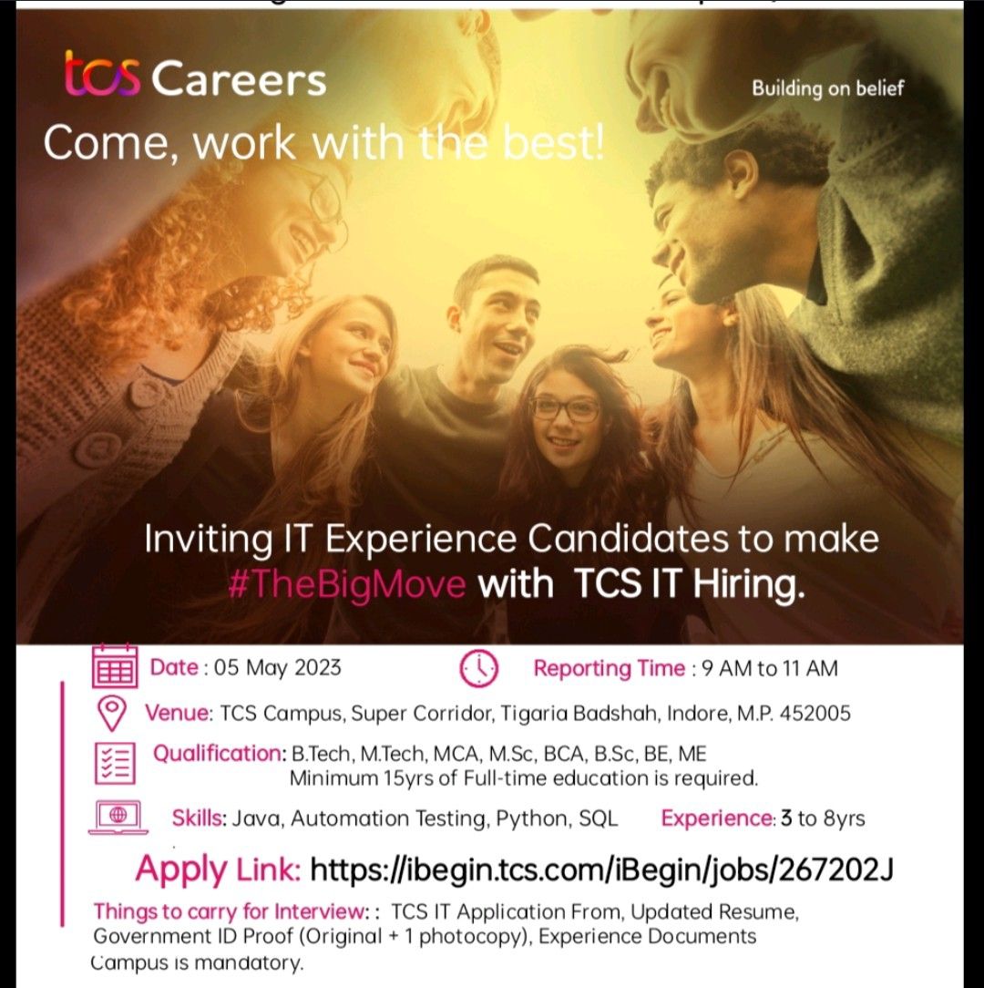 Dipesh Sharma on LinkedIn: #java #python #sql #tcs #indorejobs | 13 ... Dipesh Sharma on LinkedIn: #java #python #sql #tcs #indorejobs | 13 ...