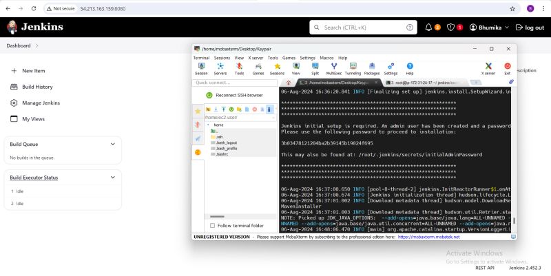 Installed Jenkins on Linux: As a Service & as a WAR File | Bhumika ... Installed Jenkins on Linux: As a Service & as a WAR File | Bhumika ...