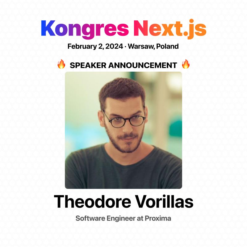 #kongresnextjs #nextjs #javascript | Michał Miszczyszyn #kongresnextjs #nextjs #javascript | Michał Miszczyszyn