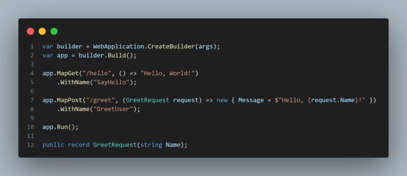 Kamran Rafiq on LinkedIn: #dotnet #minimalapis #dotnet9 #api # ... Kamran Rafiq on LinkedIn: #dotnet #minimalapis #dotnet9 #api # ...