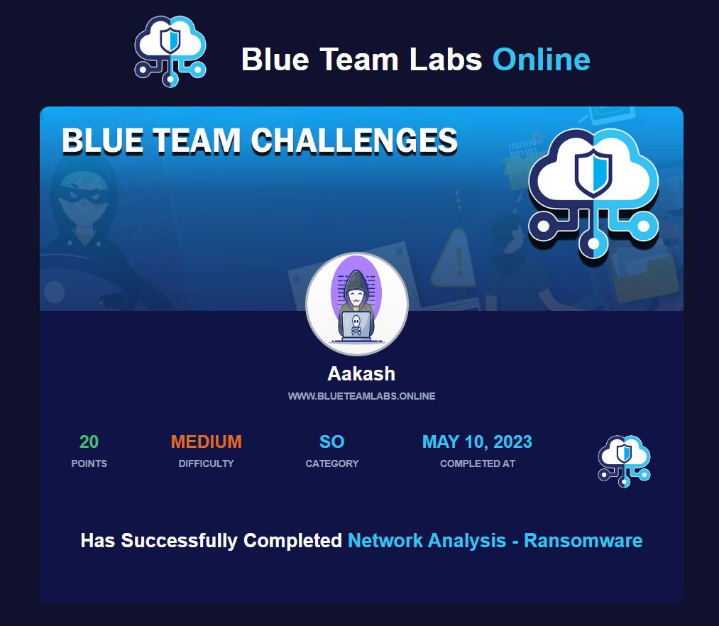Aakash Shukla on LinkedIn: #blueteam #soc #cybersecurity #cyberdefense ... Aakash Shukla on LinkedIn: #blueteam #soc #cybersecurity #cyberdefense ...