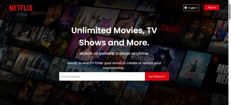 Dhruv Gandhi on LinkedIn: Netflix Homepage Using HTML, CSS and JS. Link: Dhruv Gandhi on LinkedIn: Netflix Homepage Using HTML, CSS and JS. Link: