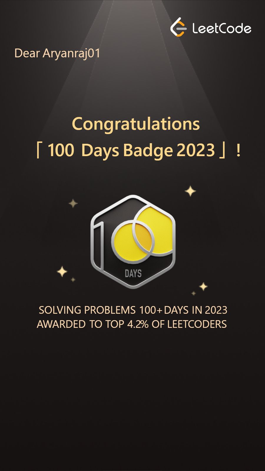 Aryan Raj on LinkedIn: #leetcode2023 #leetcode #leetcodestreak # ... Aryan Raj on LinkedIn: #leetcode2023 #leetcode #leetcodestreak # ...