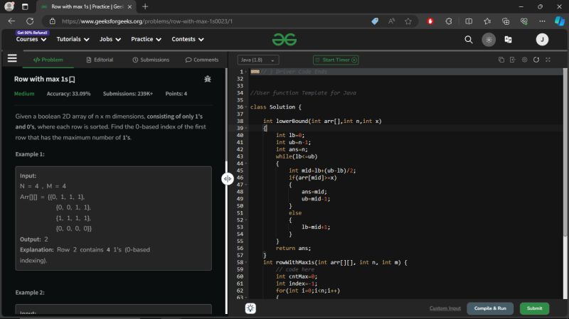 Jagannath Deb Gunin on LinkedIn: #dsa #java Jagannath Deb Gunin on LinkedIn: #dsa #java