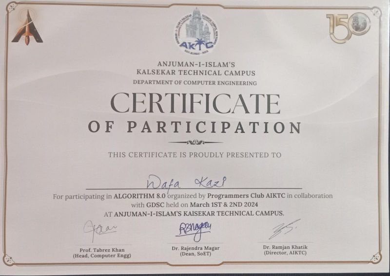 Wafa Kazi on LinkedIn: #hackathon #algorithm8 #healthcareinnovation # ... Wafa Kazi on LinkedIn: #hackathon #algorithm8 #healthcareinnovation # ...