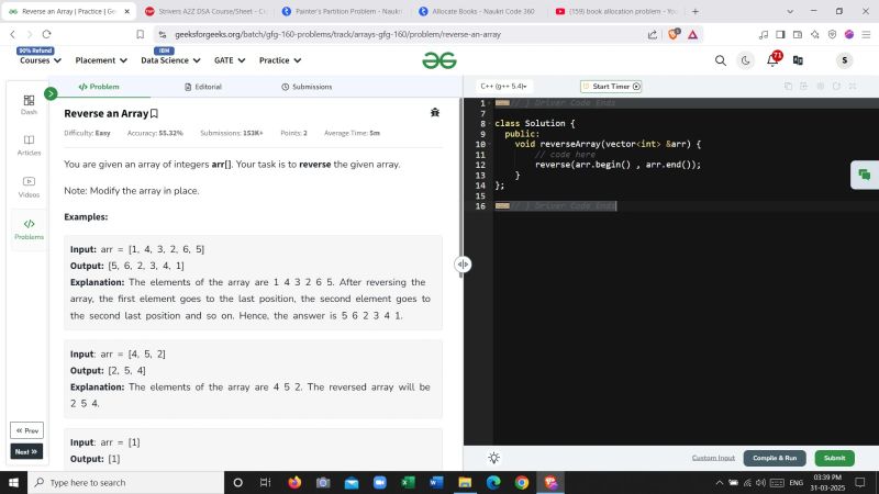 #gfg160 #gfg160 #geekstreak2025 #geekstreak2025 #dsa #codingchallenge ... #gfg160 #gfg160 #geekstreak2025 #geekstreak2025 #dsa #codingchallenge ...