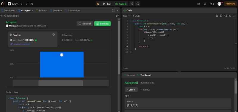 Manas Gupta on LinkedIn: #100daysofcode #leetcode #java #dsa #coding ... Manas Gupta on LinkedIn: #100daysofcode #leetcode #java #dsa #coding ...