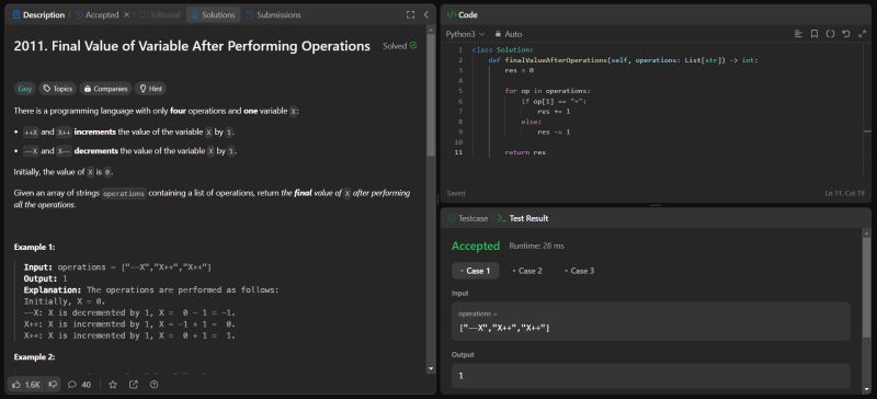 ARslan Ahmad on LinkedIn: #leetcode #python #problemsolving # ... ARslan Ahmad on LinkedIn: #leetcode #python #problemsolving # ...