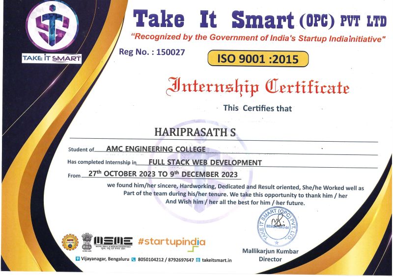 Hariprasath S on LinkedIn: #pythonfullstack #python #pythondeveloper # ... Hariprasath S on LinkedIn: #pythonfullstack #python #pythondeveloper # ...