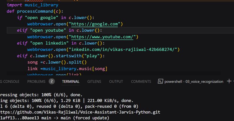 Vikas Rajliwal on LinkedIn: #python #voiceassistant #ai # ... Vikas Rajliwal on LinkedIn: #python #voiceassistant #ai # ...