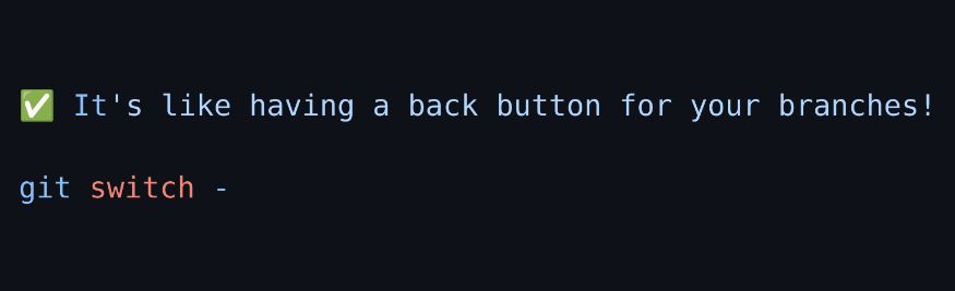 Giorgio Boa on LinkedIn: π‘ GIT Pro Tip: Jump back to your previous ... Giorgio Boa on LinkedIn: π‘ GIT Pro Tip: Jump back to your previous ...