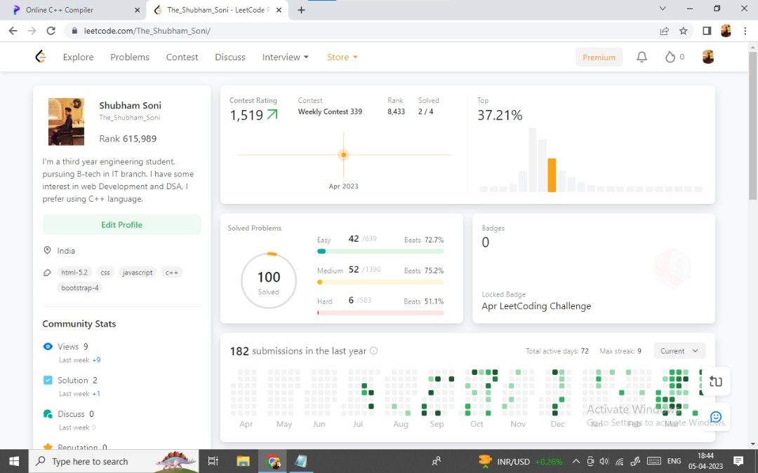 Shubham Soni on LinkedIn: #dsa #coding #leetcode #leetcode2023 #contest Shubham Soni on LinkedIn: #dsa #coding #leetcode #leetcode2023 #contest