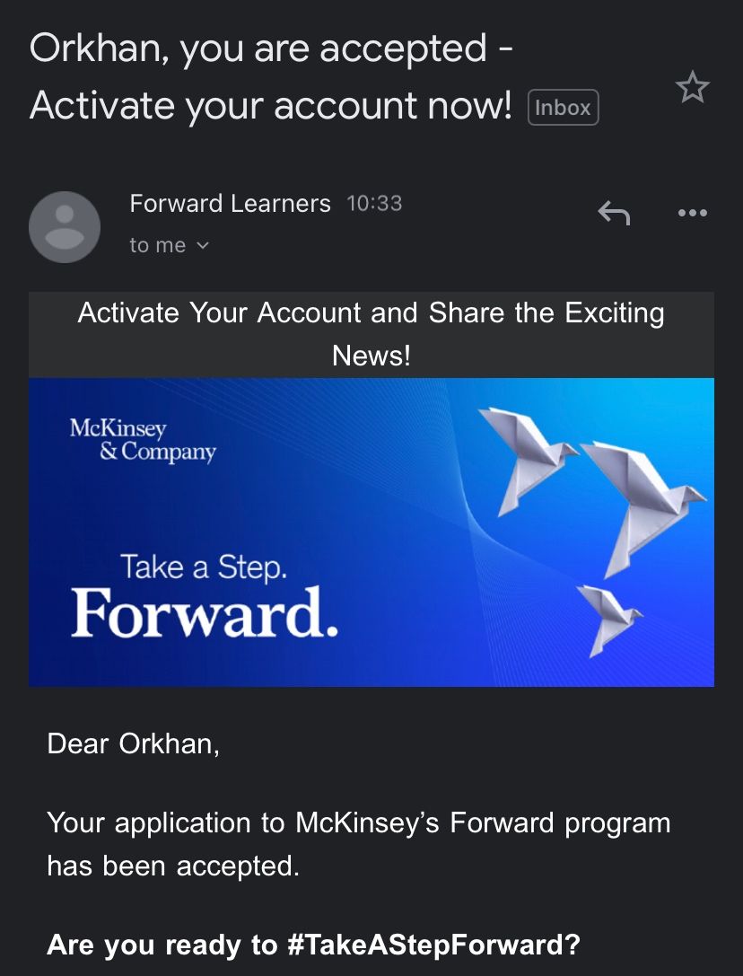 Orkhan Jafarov, FMVA® on LinkedIn: #mckinseyforward # ... Orkhan Jafarov, FMVA® on LinkedIn: #mckinseyforward # ...