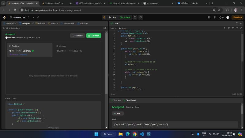 Sonu parmar on LinkedIn: #day62 #leetcode #coding #c #java #codingchallenge Sonu parmar on LinkedIn: #day62 #leetcode #coding #c #java #codingchallenge