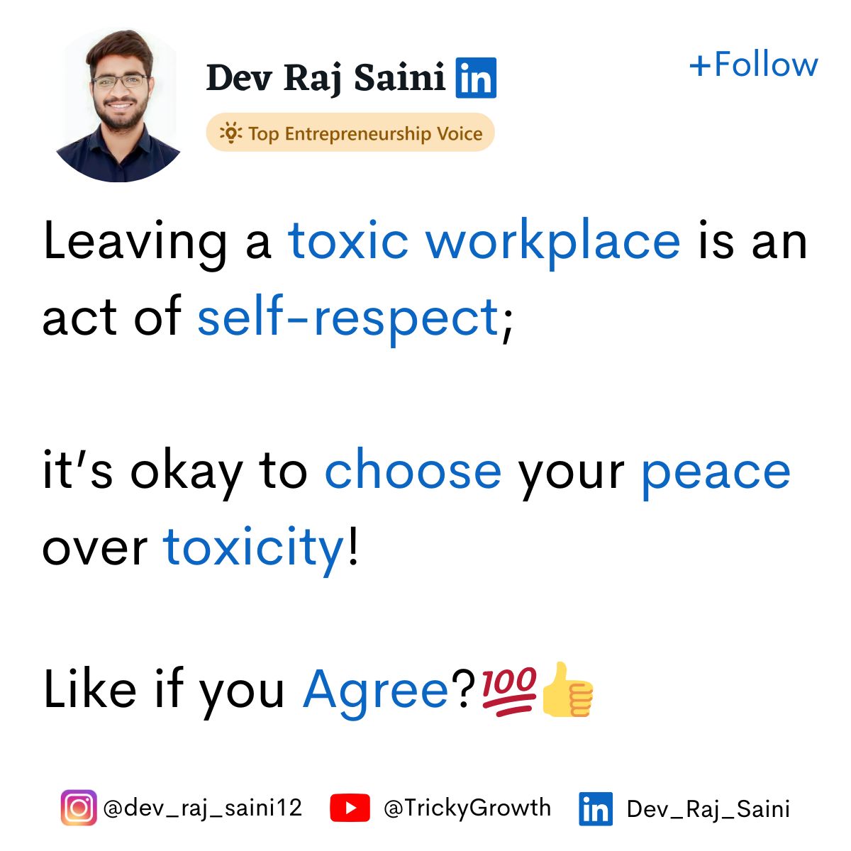 Dev Raj Saini on LinkedIn: #toxic #workplace #well #leadership # ... Dev Raj Saini on LinkedIn: #toxic #workplace #well #leadership # ...
