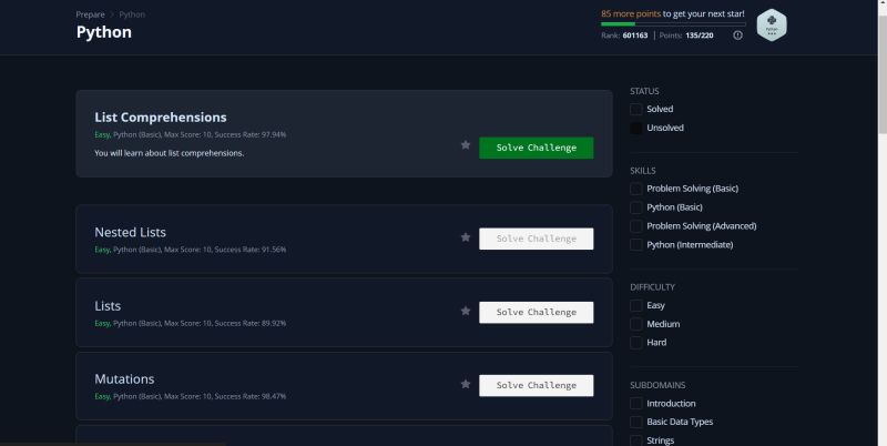 Syed Kaif Ashraf on LinkedIn: #python #hackerrank #practice #slowstep Syed Kaif Ashraf on LinkedIn: #python #hackerrank #practice #slowstep