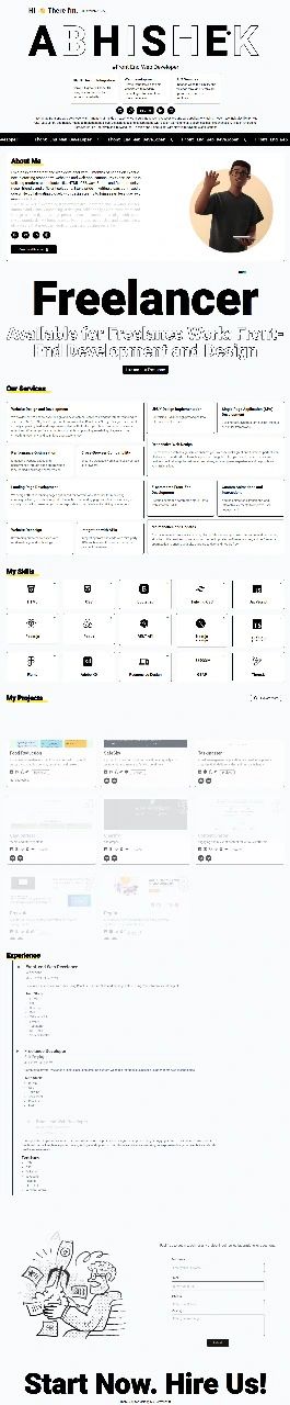 Abhishek Kumar on LinkedIn: #frontenddeveloper #webdesign #freelance # ... Abhishek Kumar on LinkedIn: #frontenddeveloper #webdesign #freelance # ...
