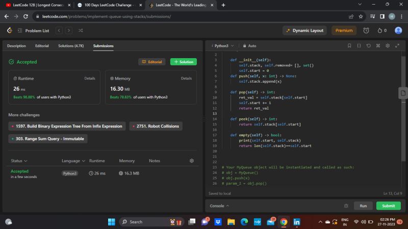 Day 39 of DSA LeetCode Challenge | Himanshi Verma posted on the topic ... Day 39 of DSA LeetCode Challenge | Himanshi Verma posted on the topic ...