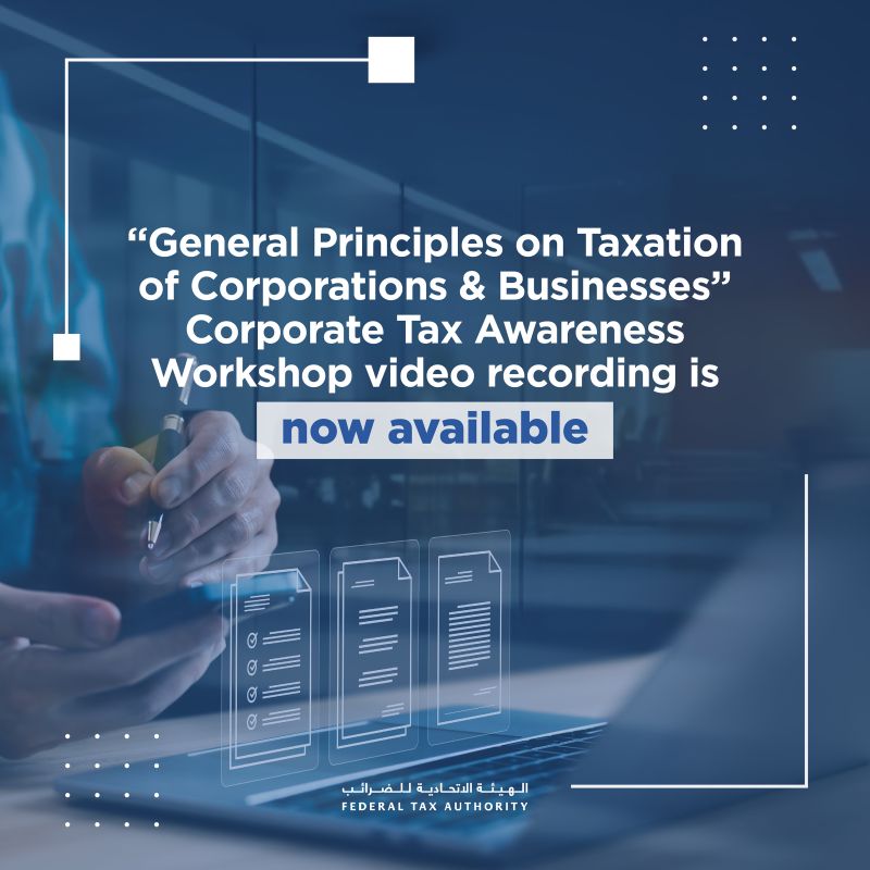 Federal Tax Authority on LinkedIn: #corporate_tax #fta #federal_tax ... Federal Tax Authority on LinkedIn: #corporate_tax #fta #federal_tax ...