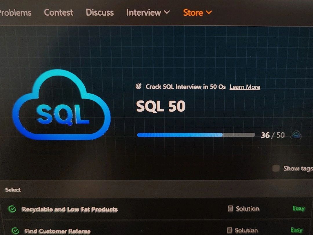 Vishwendra Singh on LinkedIn: #sql50 #leetcode #softwareengineering # ... Vishwendra Singh on LinkedIn: #sql50 #leetcode #softwareengineering # ...