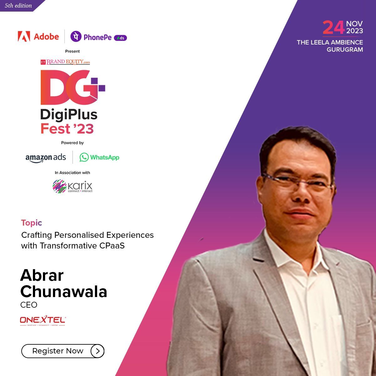 Sourav Mishra on LinkedIn: ETBrandEquity DigiPlus Fest Sourav Mishra on LinkedIn: ETBrandEquity DigiPlus Fest